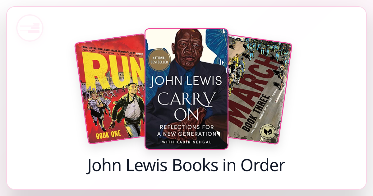 All 7 John Lewis Books in Order (Complete List 2026)
