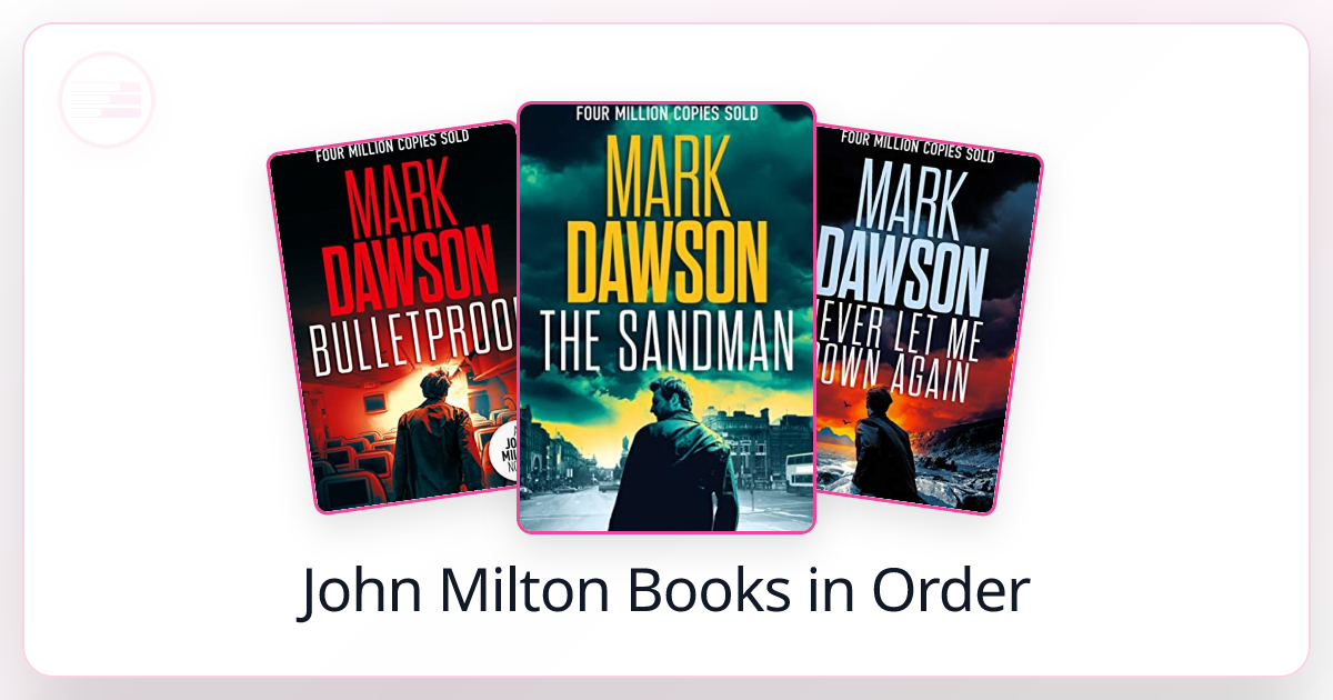 All 22 John Milton Books in Order (Complete List 2026)