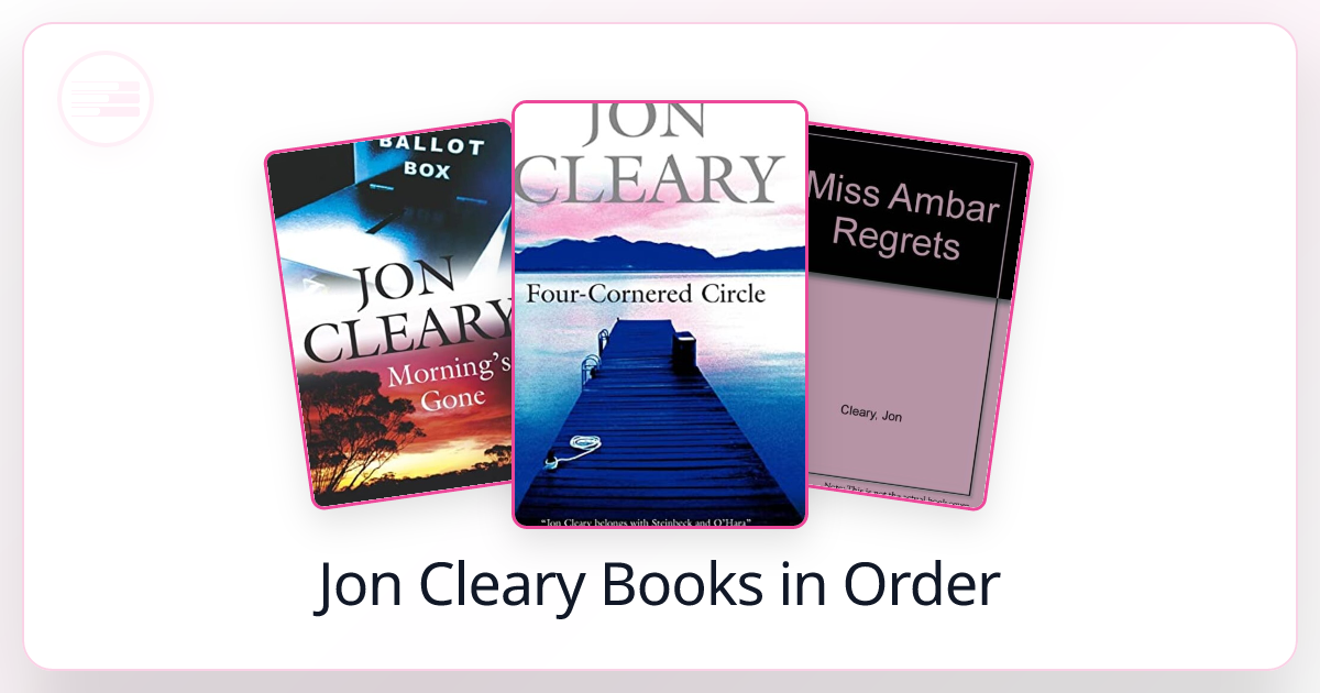 All 53 Jon Cleary Books in Order (Complete List 2026)