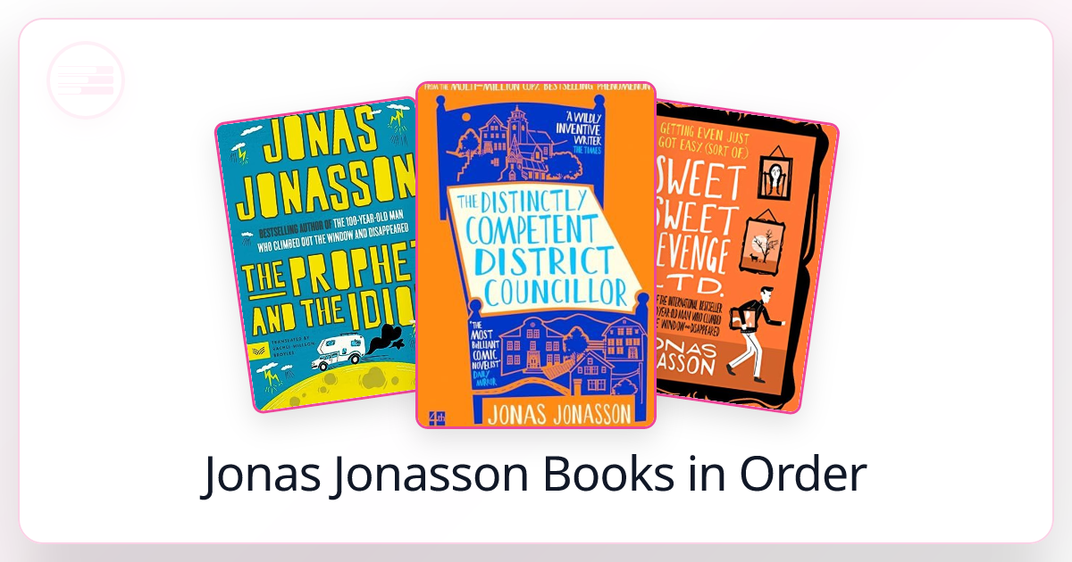 All 7 Jonas Jonasson Books in Order (Complete List 2026)