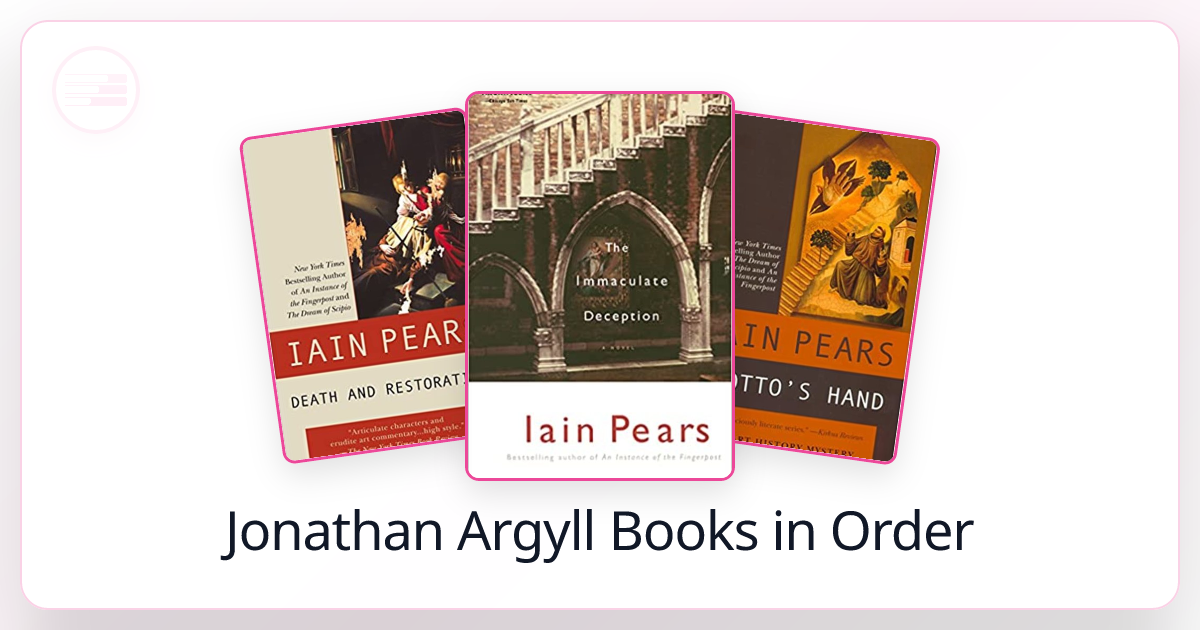All 7 Jonathan Argyll Books in Order (Complete List 2026)