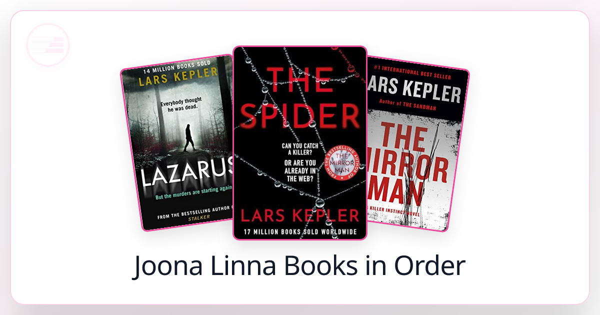 All 9 Joona Linna Books in Order (2026)