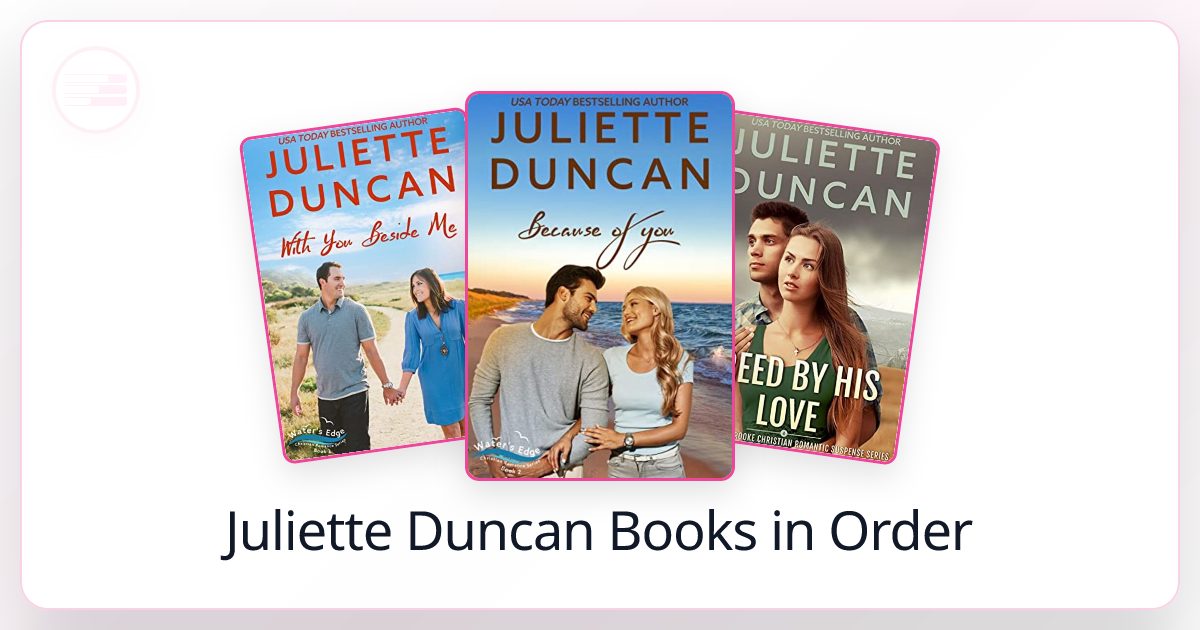 All 43 Juliette Duncan Books in Order (Complete List 2026)
