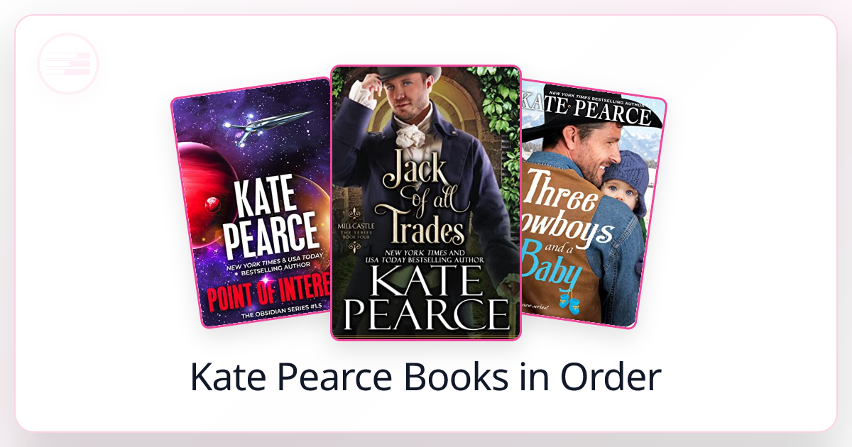 All 65 Kate Pearce Books in Order (Complete List 2026)