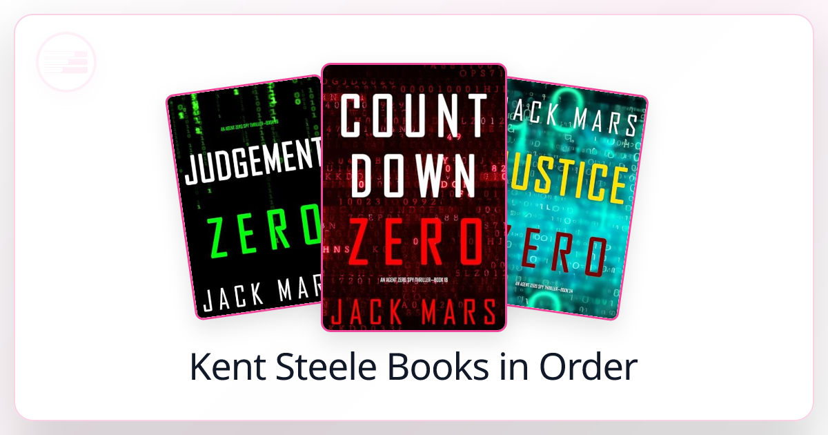 All 25 Kent Steele Books in Order (Complete List 2026)