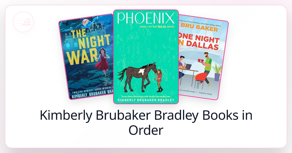 All 18 Kimberly Brubaker Bradley Books in Order (2026)