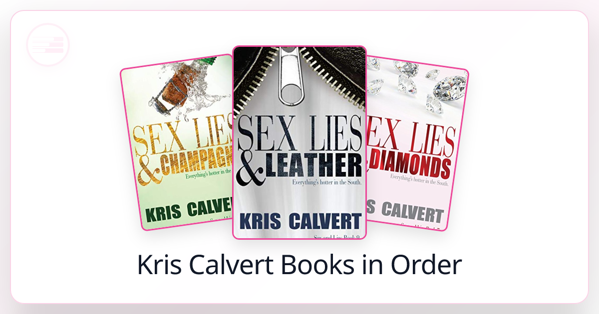 All 18 Kris Calvert Books in Order (Complete List 2026)