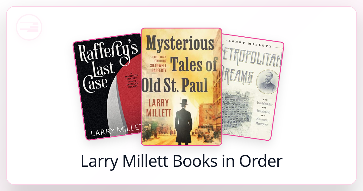 All 25 Larry Millett Books in Order (Complete List 2026)