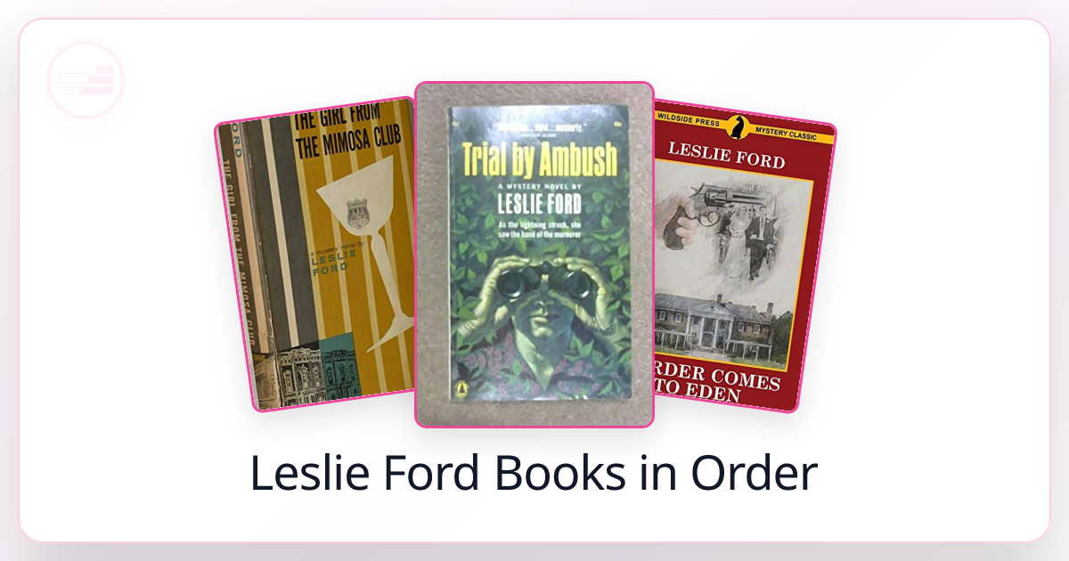 All 31 Leslie Ford Books in Order (Complete List 2026)