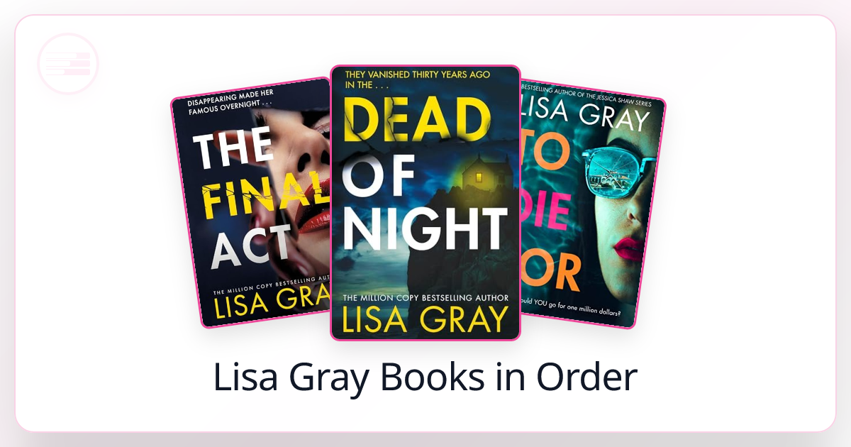 All 5 Lisa Gray Books in Order (Complete List 2026)