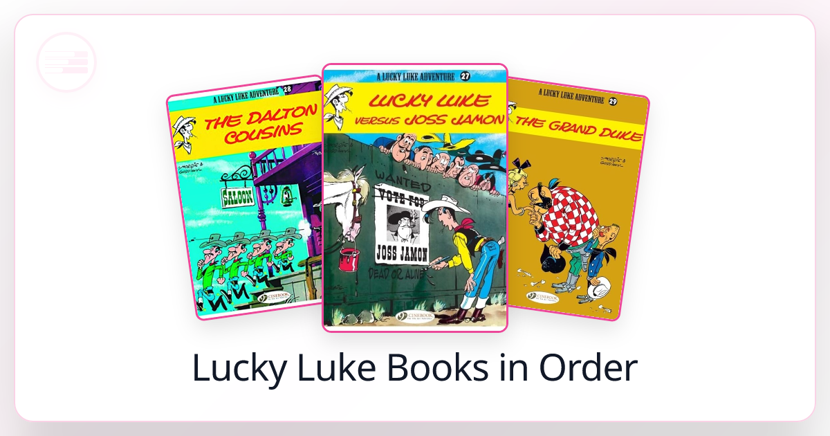 All 30 Lucky Luke Books in Order (Complete List 2026)