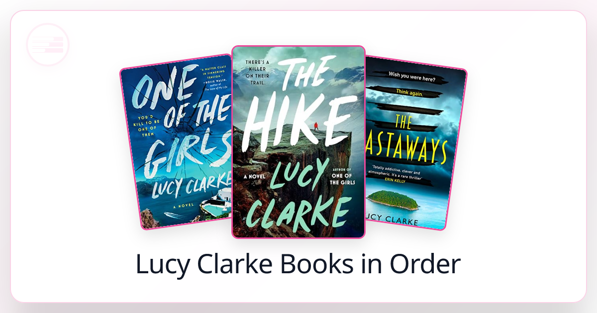 All 7 Lucy Clarke Books in Order (2026)