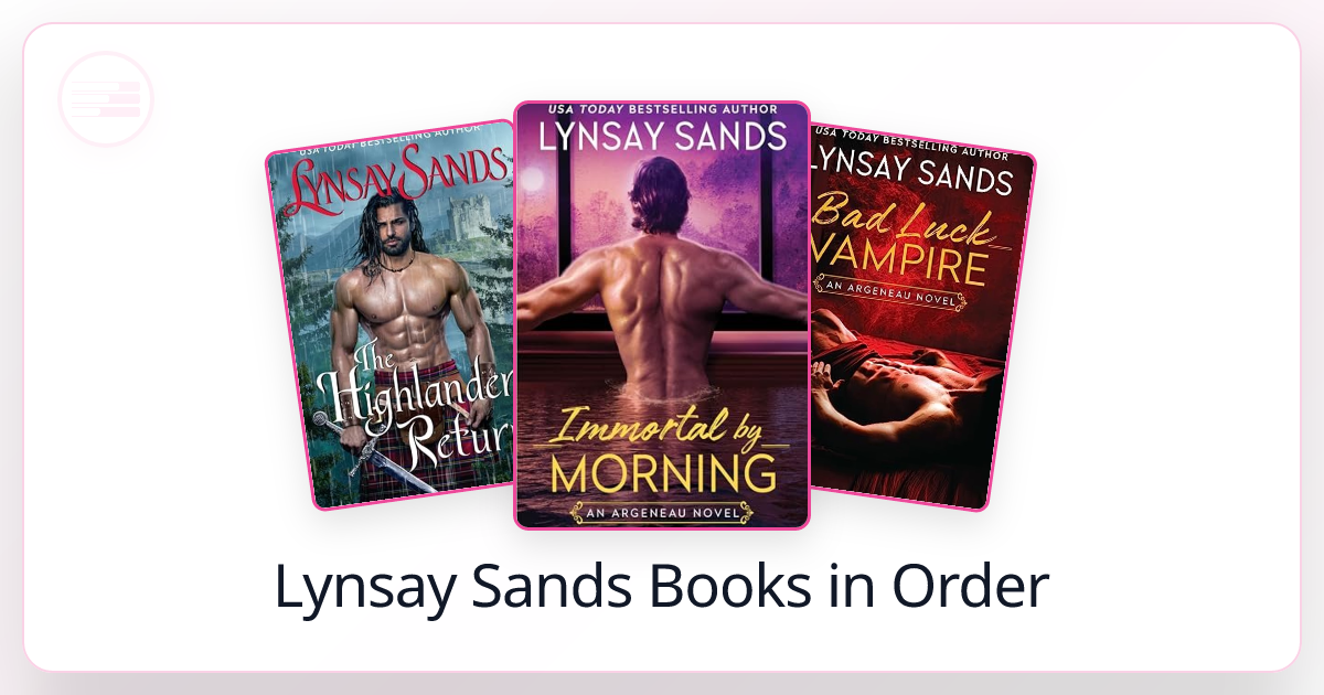 All 79 Lynsay Sands Books in Order (Complete List 2026)
