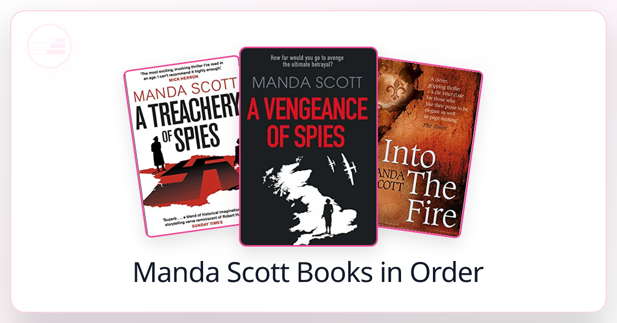 All 13 Manda Scott Books in Order (Complete List 2026)