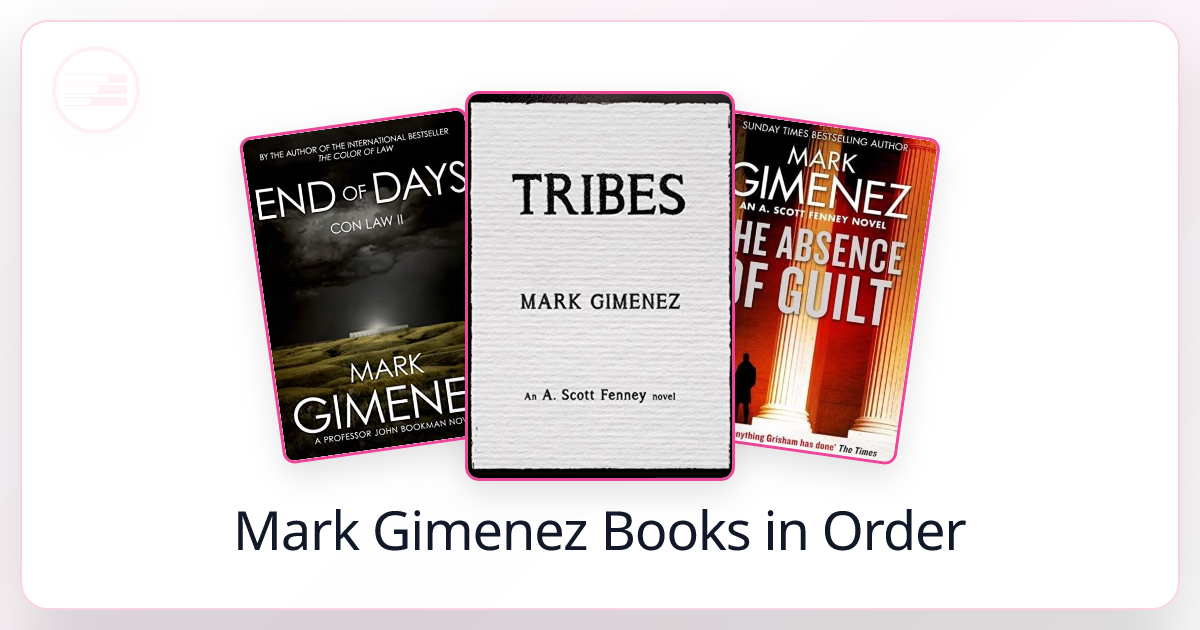 All 12 Mark Gimenez Books in Order (Complete List 2026)