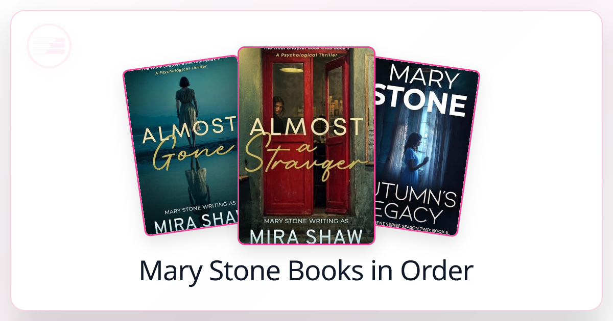 All 170 Mary Stone Books in Order (Complete List 2026)
