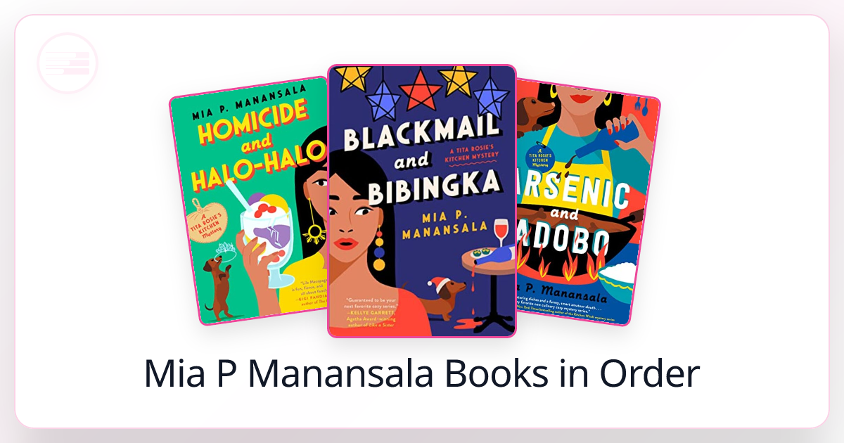 All 3 Mia P Manansala Books in Order (2026)