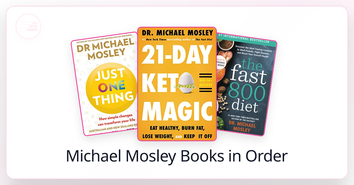 All 10 Michael Mosley Books in Order (Complete List 2026)