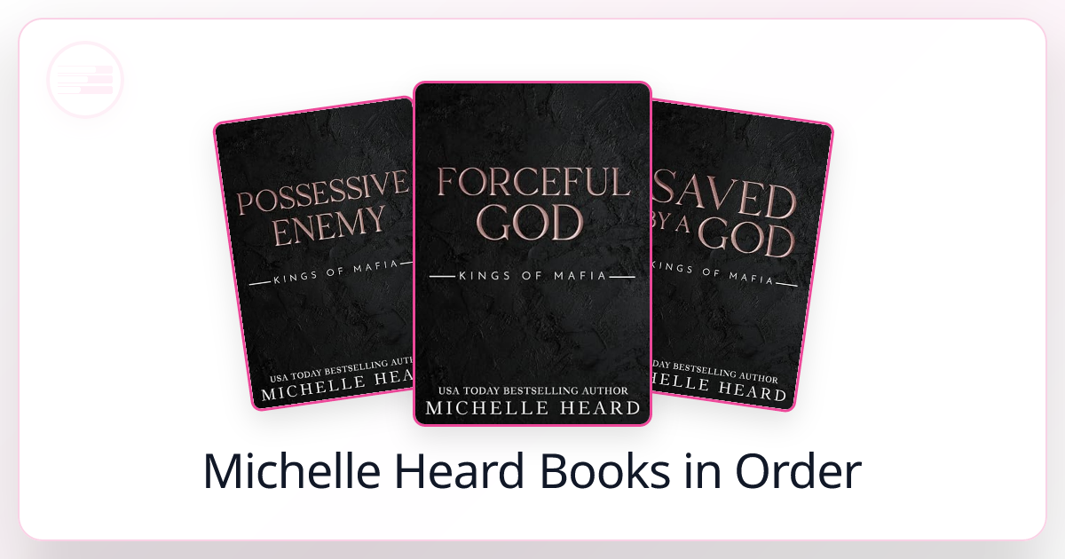 All 62 Michelle Heard Books in Order (2026)