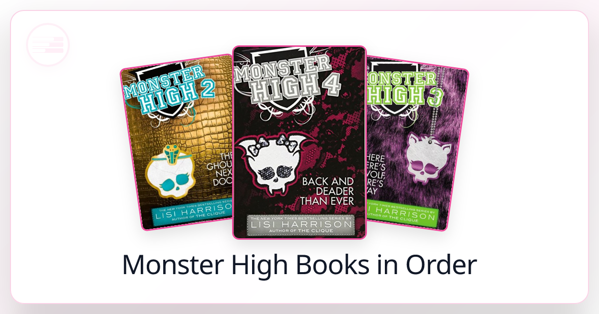 All 4 Monster High Books in Order (2026)