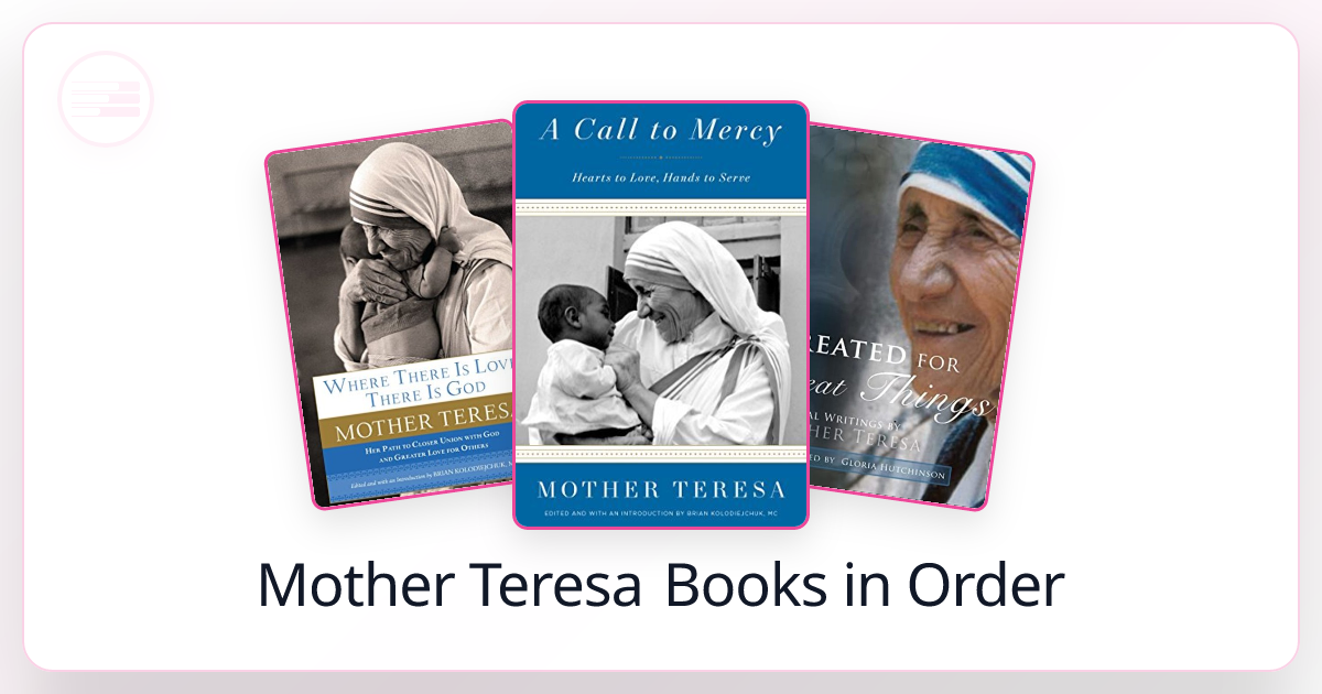 All 37 Mother Teresa Books in Order (2026)