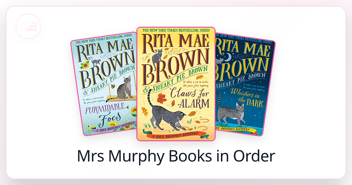 All 30 Mrs Murphy Books in Order (Complete List 2026)