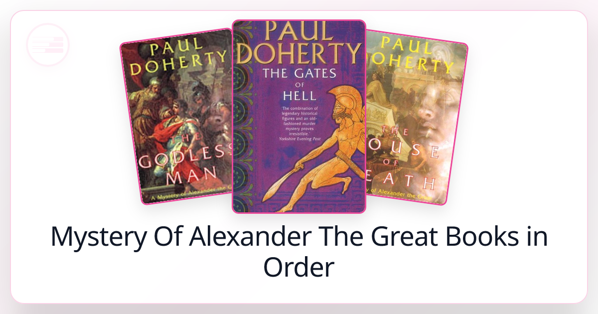 All 5 Mystery Of Alexander The Great Books in Order (2026)