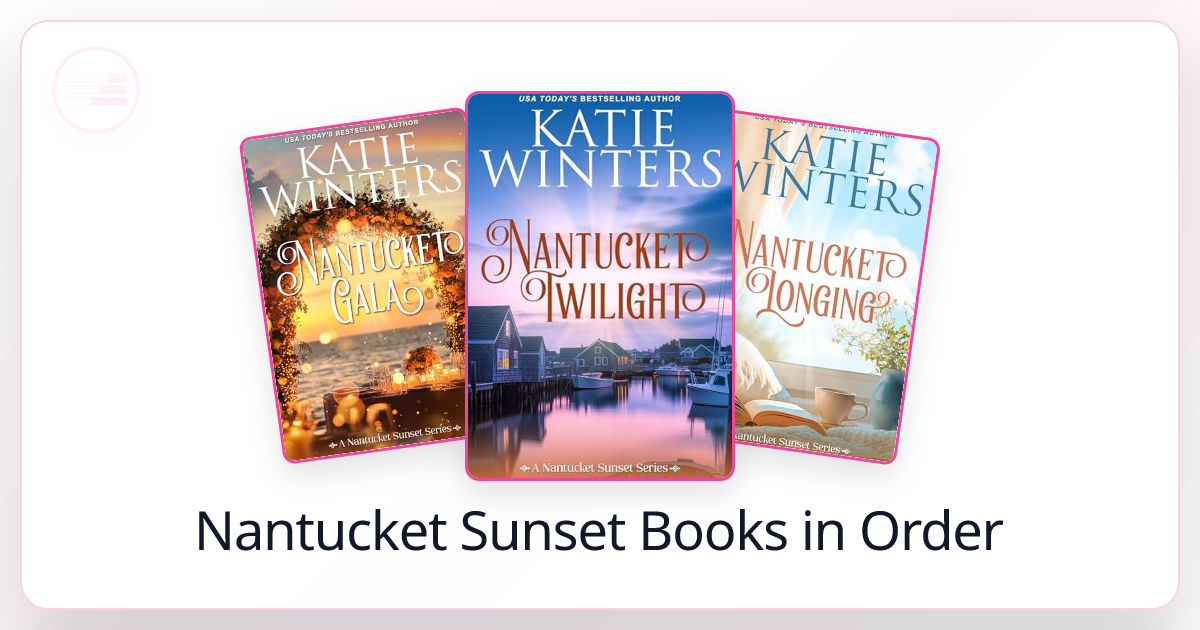 All 15 Nantucket Sunset Books in Order (Complete List 2026)