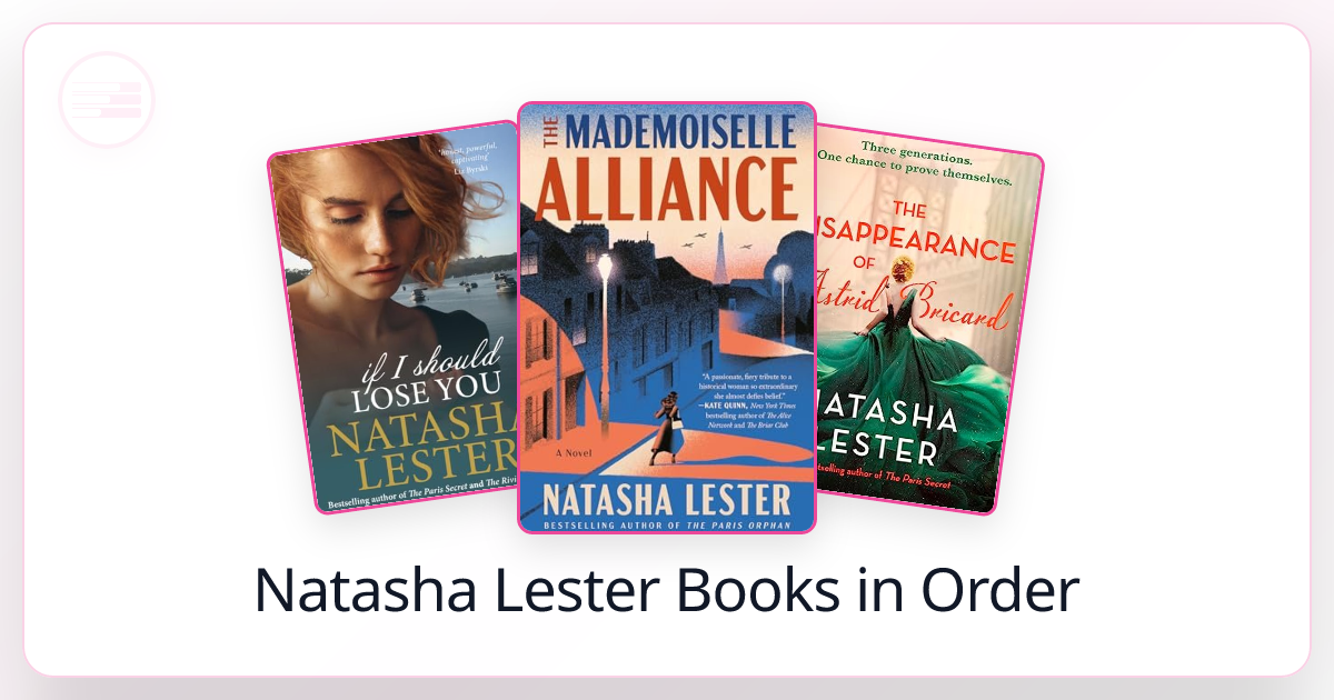 All 12 Natasha Lester Books in Order (2026)