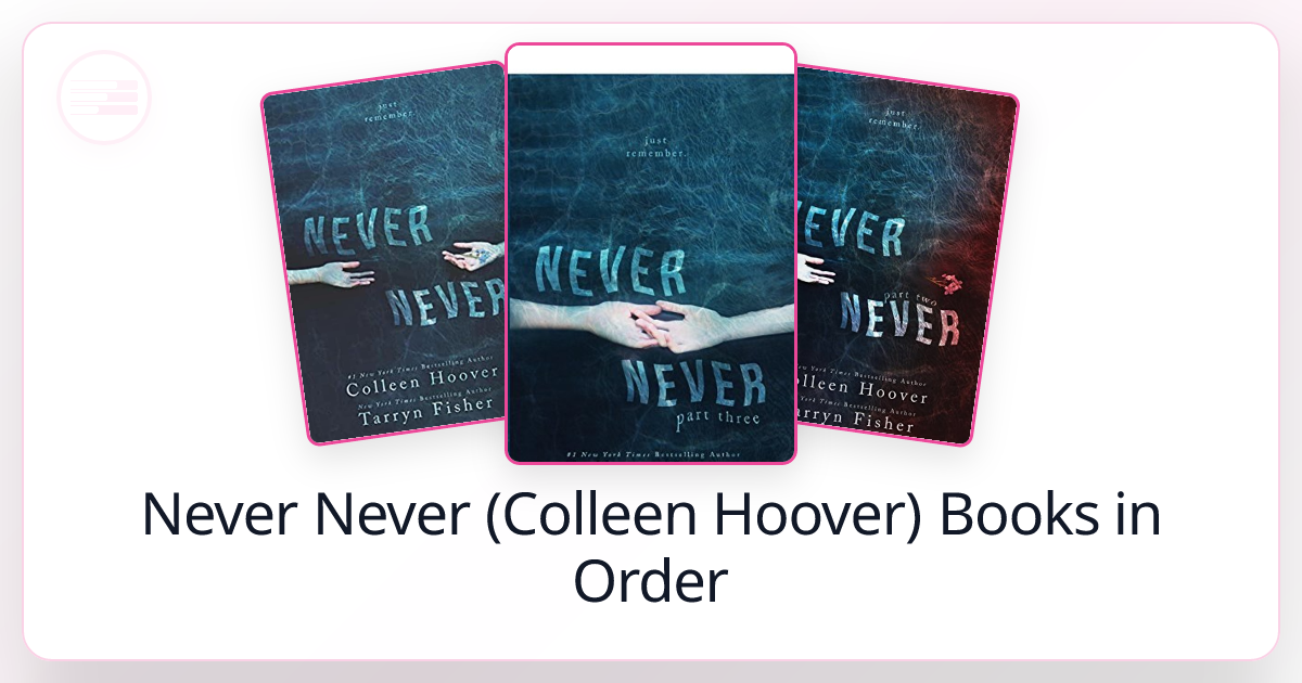 All 3 Never Never (Colleen Hoover) Books in Order (2026)