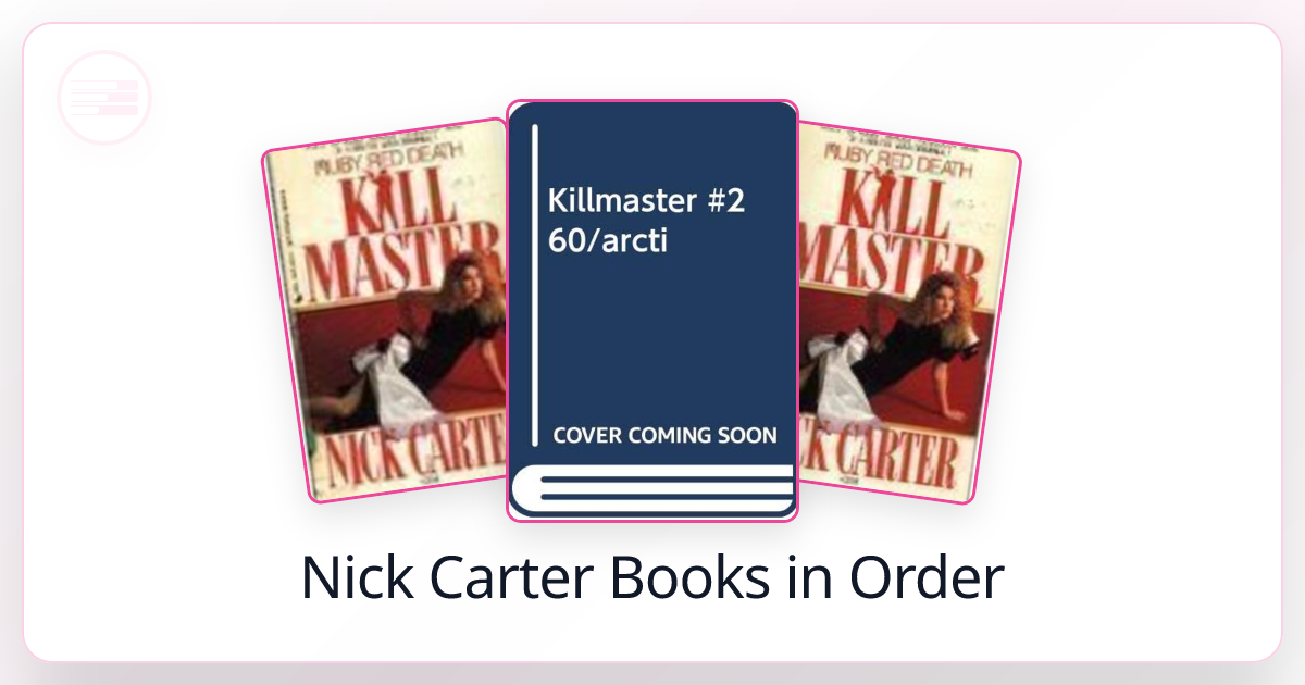 All 260 Nick Carter Books in Order (Complete List 2026)