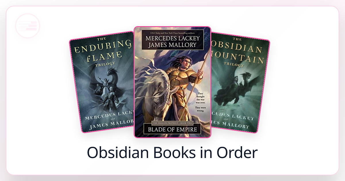 All 10 Obsidian Books in Order (Complete List 2026)