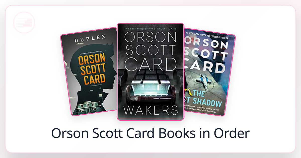 All 92 Orson Scott Card Books in Order (Complete List 2026)