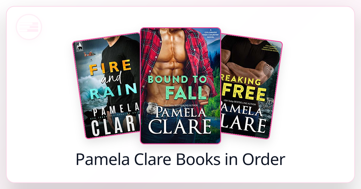 All 37 Pamela Clare Books in Order (Complete List 2026)