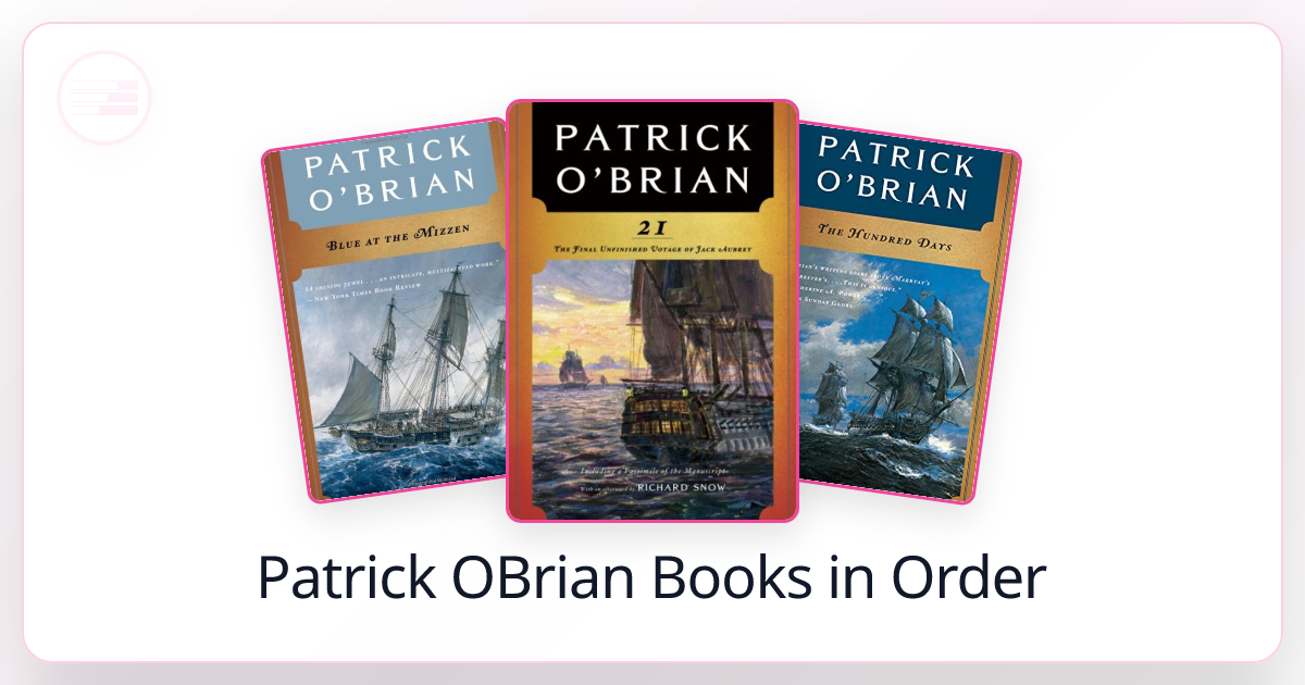 All 32 Patrick OBrian Books in Order (Complete List 2026)