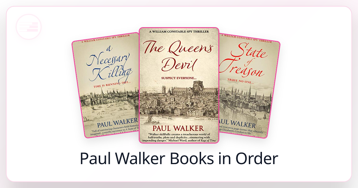 All 3 Paul Walker Books in Order (2026)