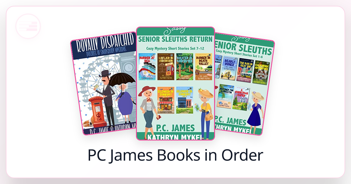 All 12 PC James Books in Order (2026)