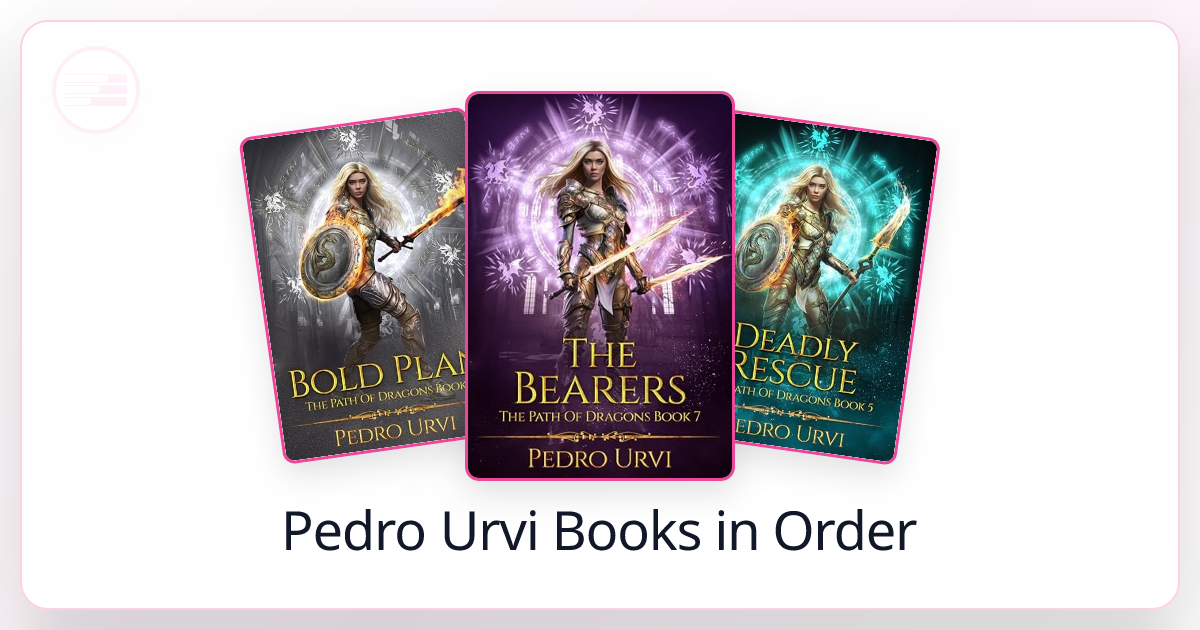 All 34 Pedro Urvi Books in Order (2026)