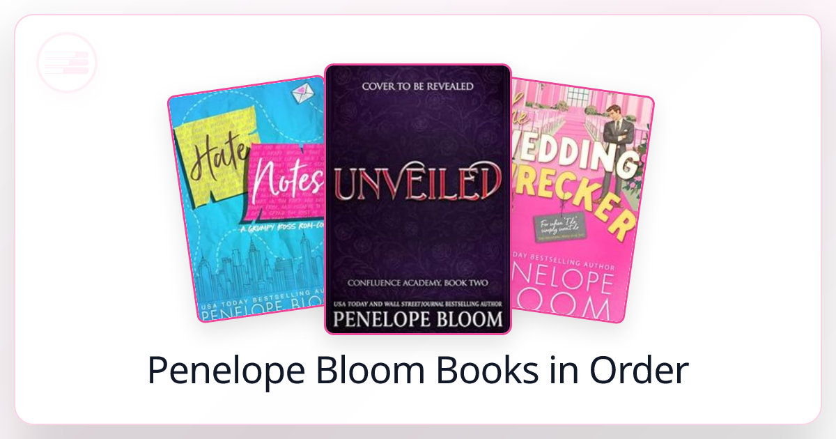 All 36 Penelope Bloom Books in Order (Complete List 2026)