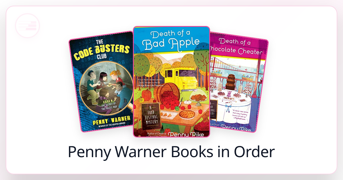 All 64 Penny Warner Books in Order (Complete List 2026)