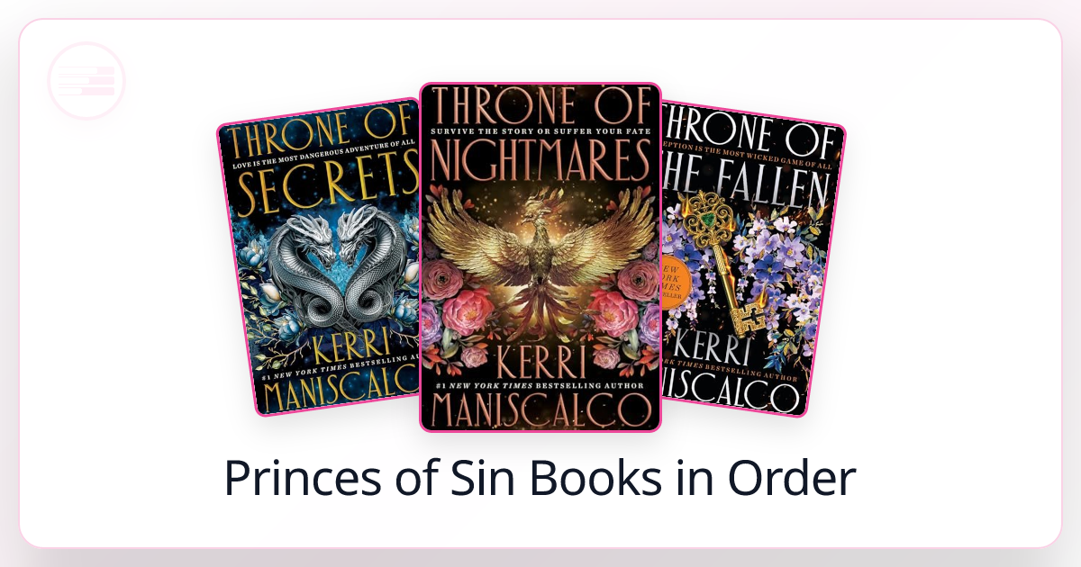 All 3 Princes of Sin Books in Order (2026)