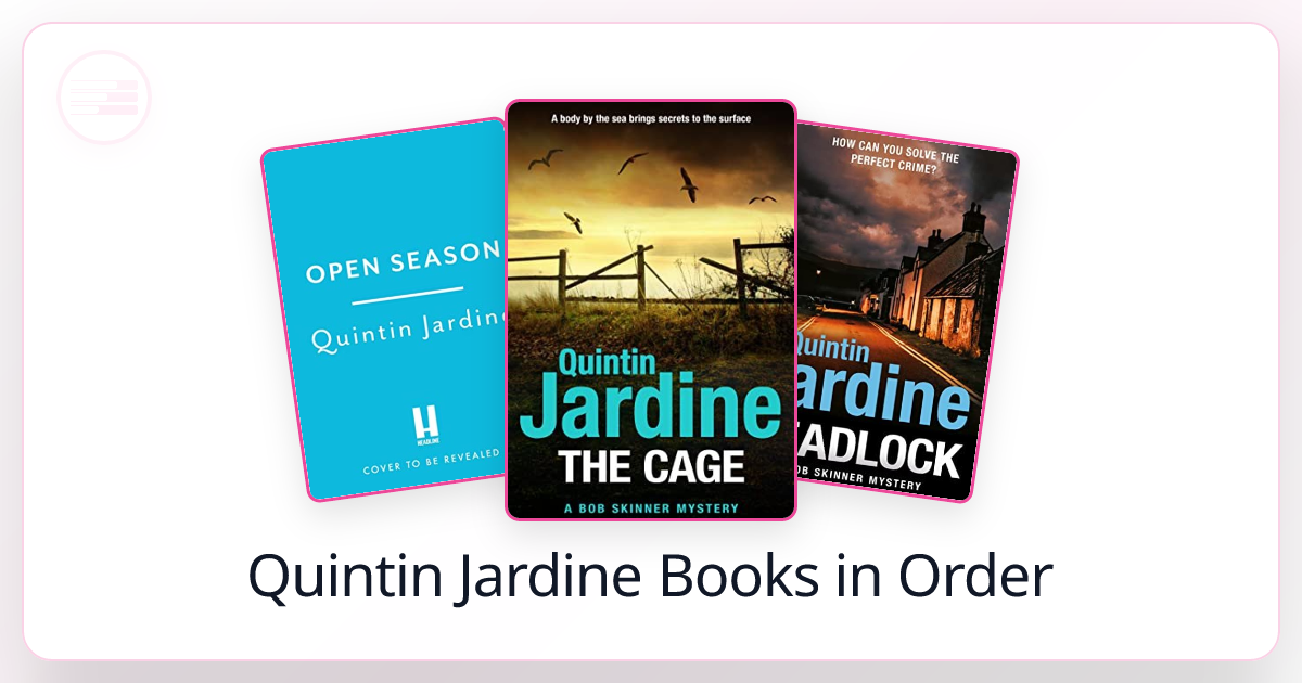 All 60 Quintin Jardine Books in Order (2026)