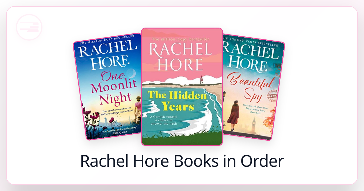 All 13 Rachel Hore Books in Order (2026)