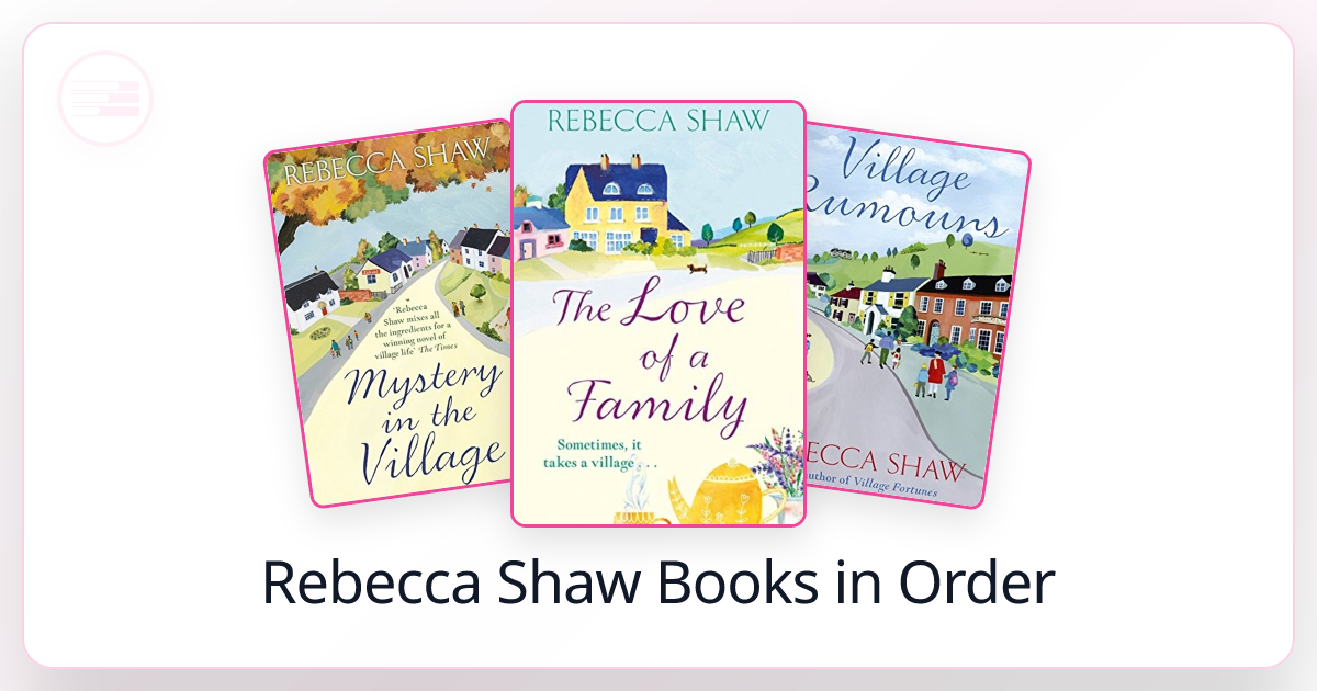 All 28 Rebecca Shaw Books in Order (2026)