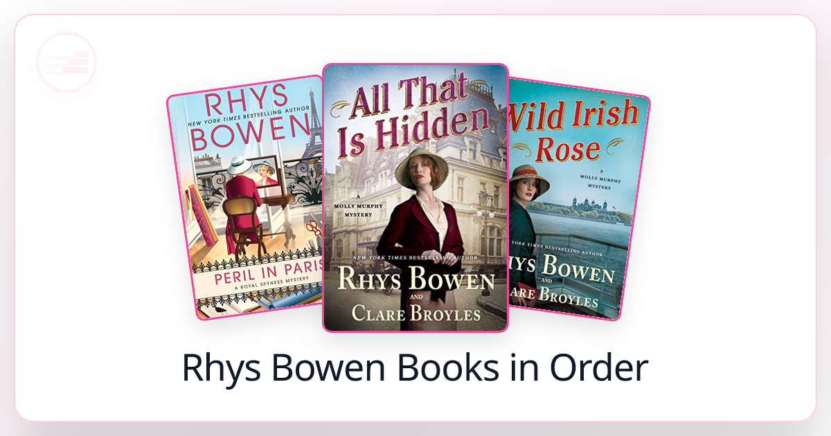 All 53 Rhys Bowen Books in Order (Complete List 2026)