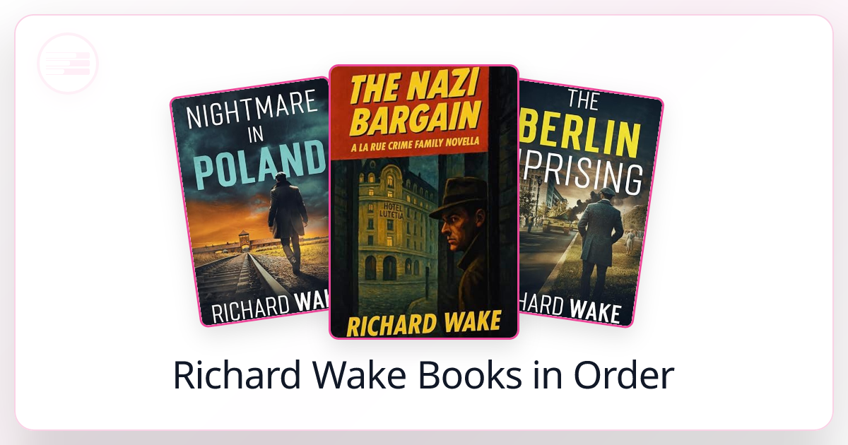 All 11 Richard Wake Books in Order (Complete List 2026)
