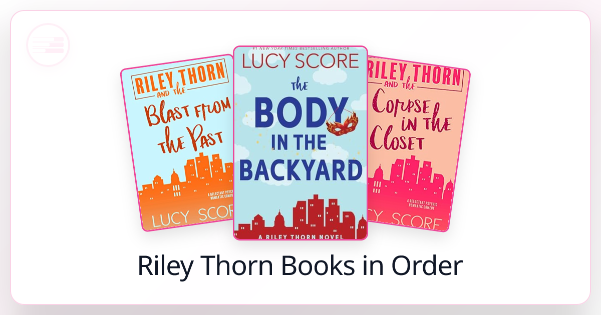 All 4 Riley Thorn Books in Order (2026)