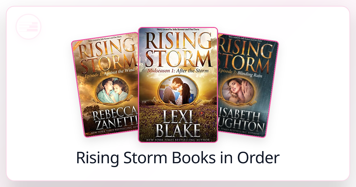 All 18 Rising Storm Books in Order (Complete List 2026)