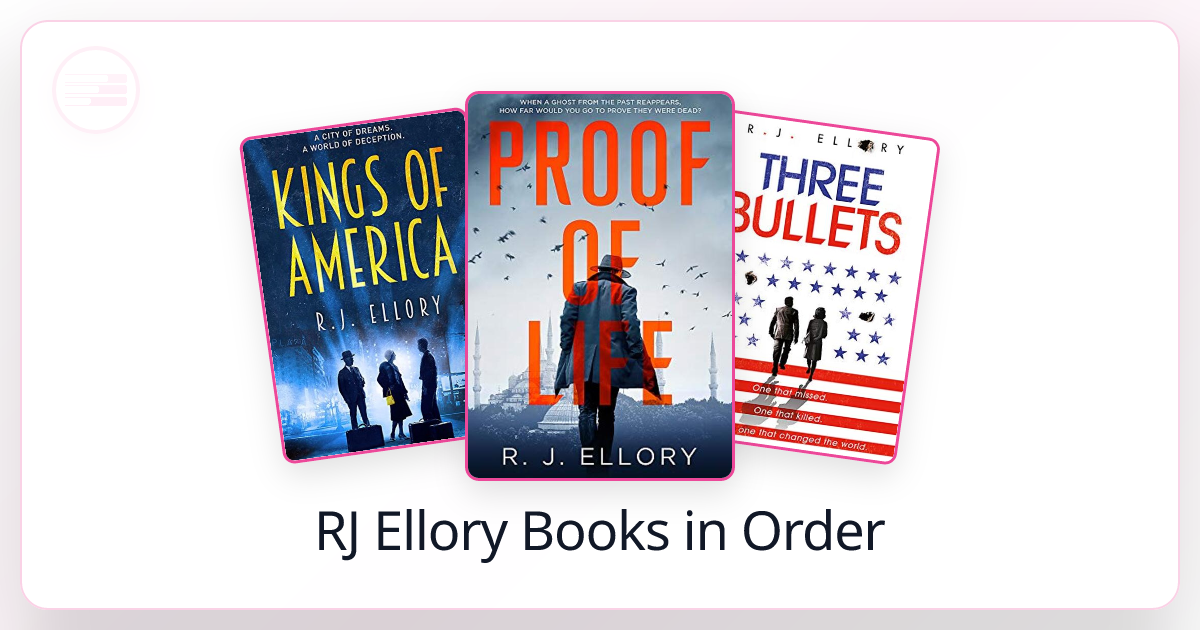 All 19 RJ Ellory Books in Order (Complete List 2026)