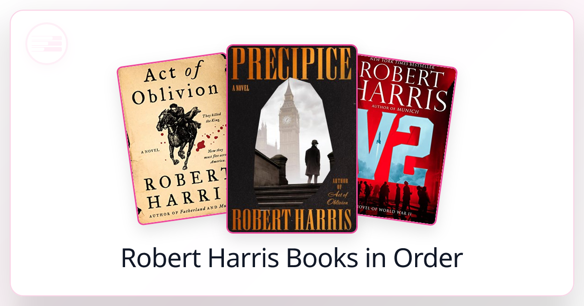 All 22 Robert Harris Books in Order (Complete List 2026)